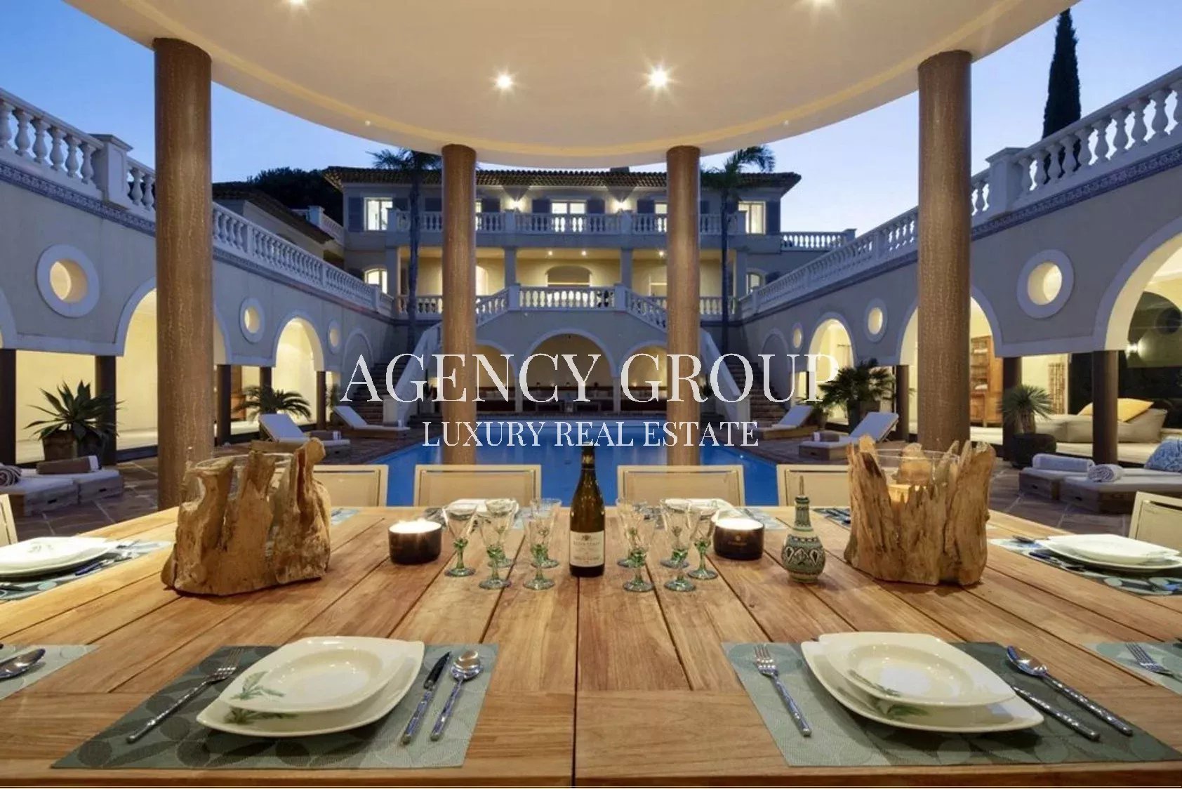 RAMATUELLE - DOMAINE PRIVE - PISCINE CHAUFFEE - VUE MER - Agency Group