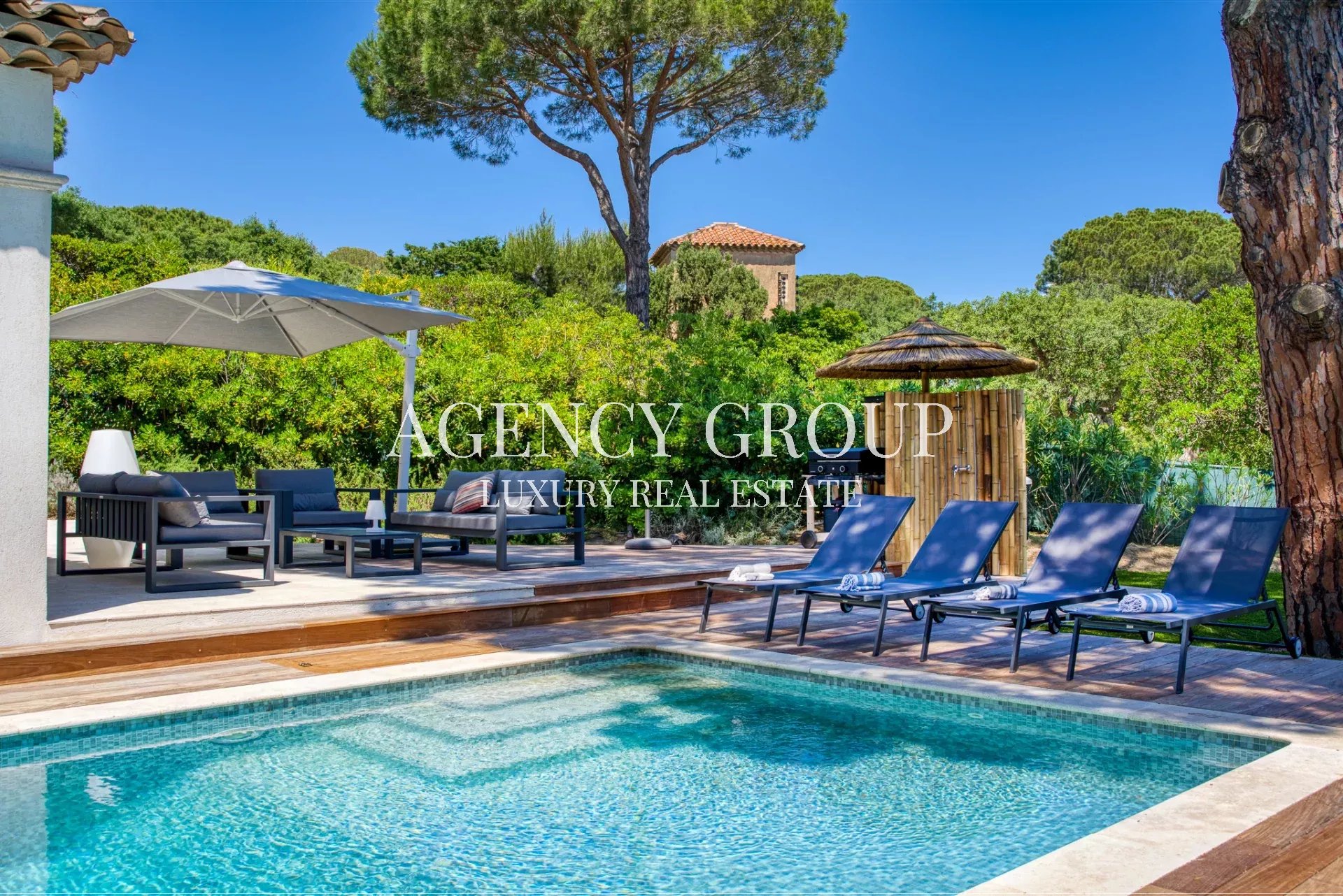 LOCATION VILLA SAINT-TROPEZ - DOMAINE PRIVE - 4 CHAMBRES - PISCINE ...